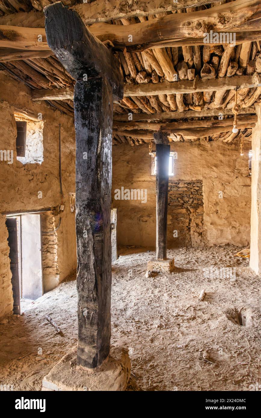 An ancient castle constructed using stones in ancient architecture ...