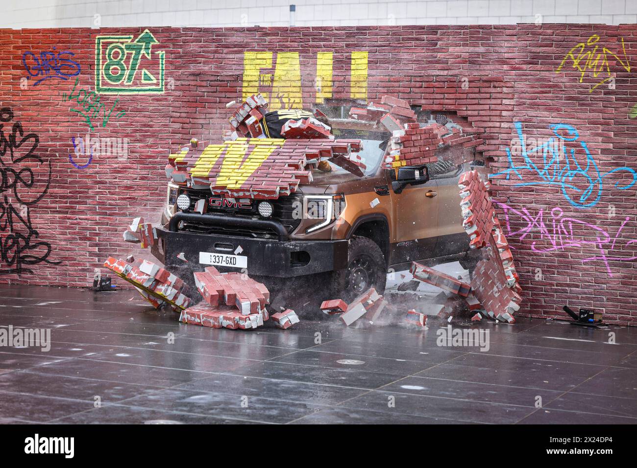 Stuntman car hi-res stock photography and images - Alamy