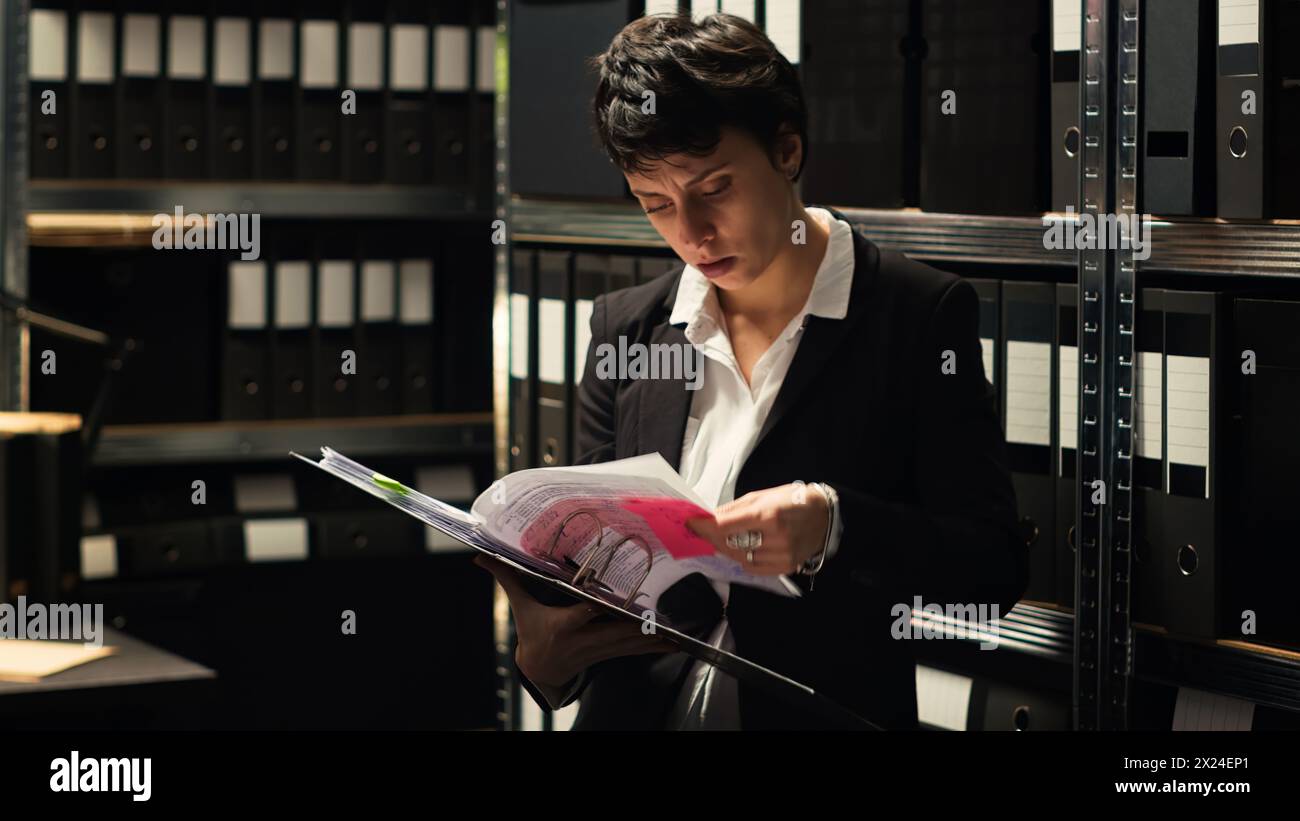 Criminal experts finding case clues in confidential record files ...