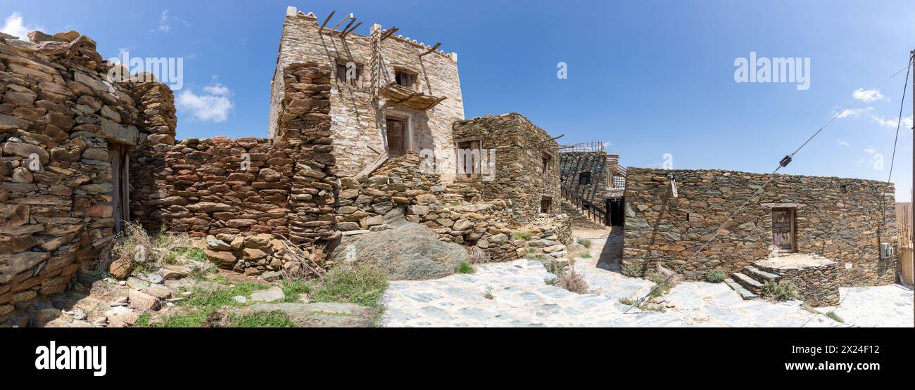 An ancient castle constructed using stones in ancient architecture ...