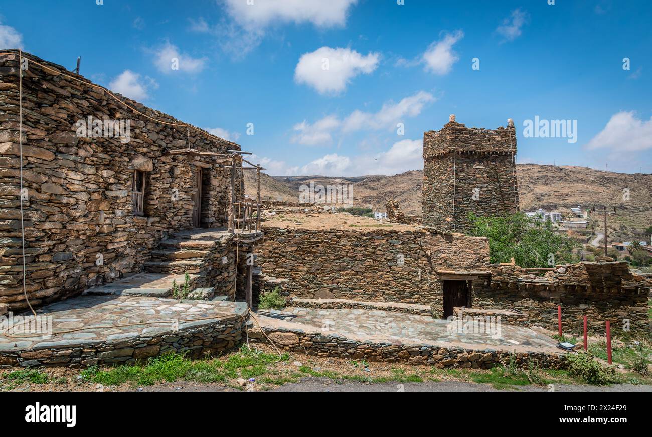 An ancient castle constructed using stones in ancient architecture ...