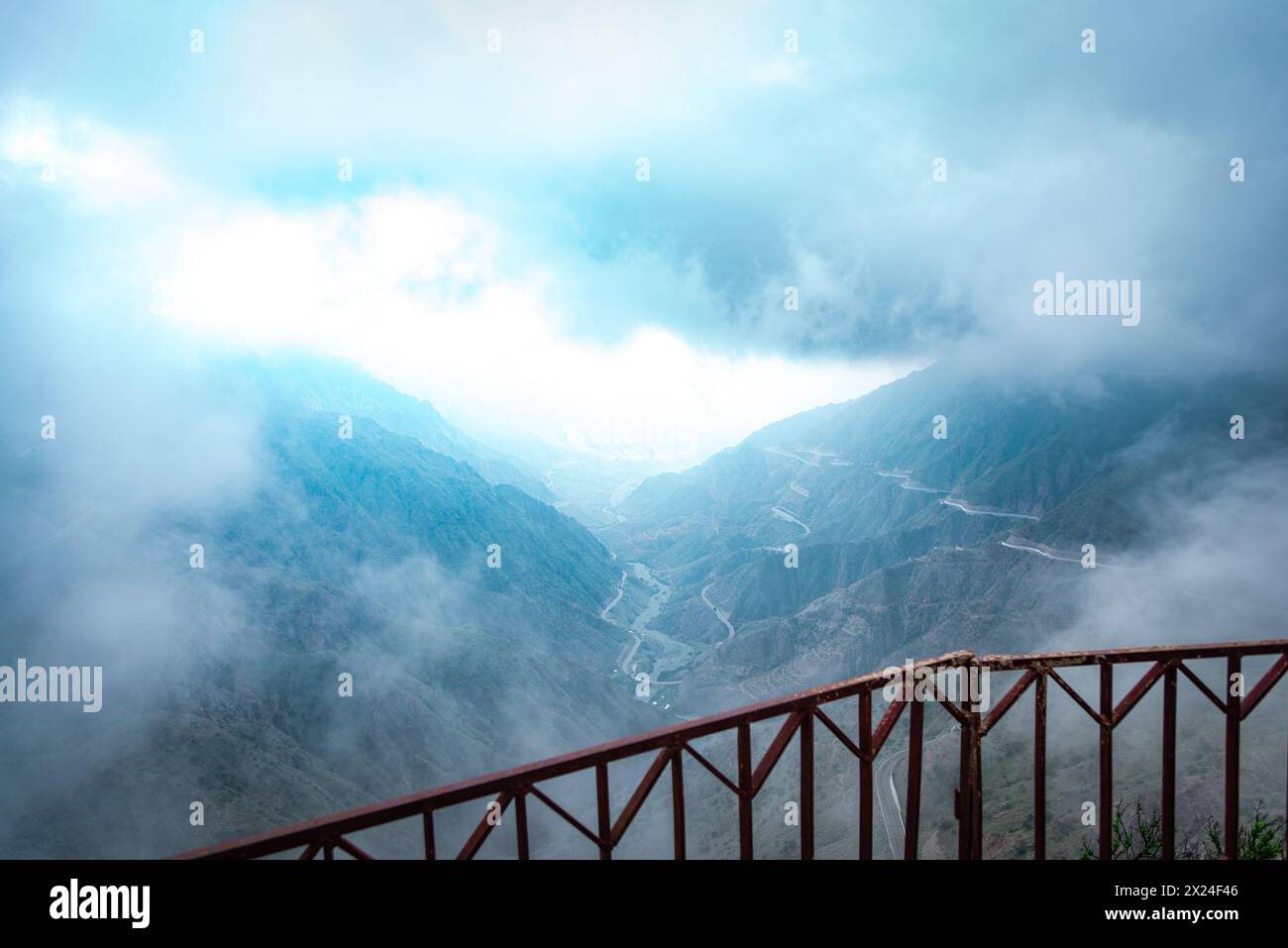 Beautiful landscape terrine from the Al Baha region of Saudi Arabia ...