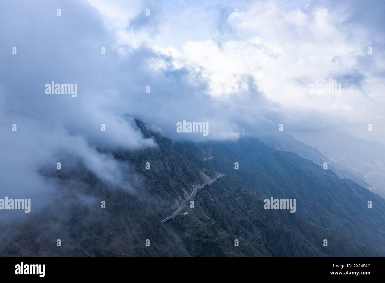 Beautiful landscape terrine from the Al Baha region of Saudi Arabia ...