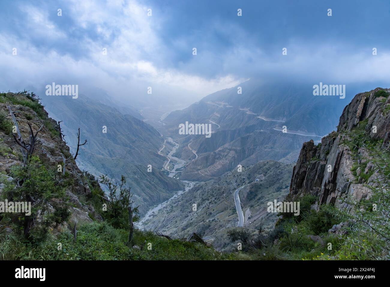 Beautiful landscape terrine from the Al Baha region of Saudi Arabia ...