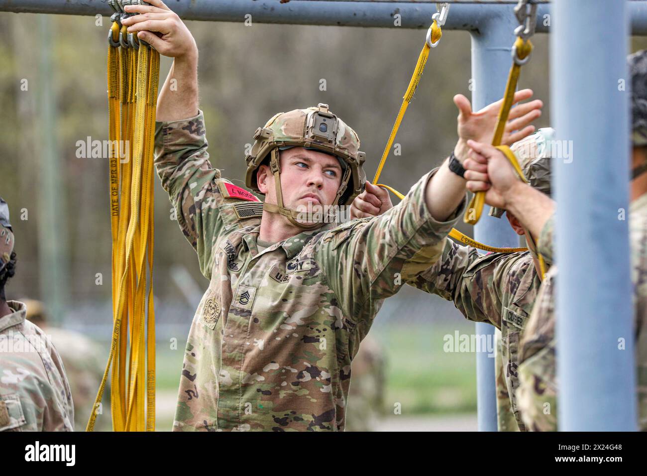 Fort Liberty, North Carolina, USA. 7th Mar, 2024. Sgt. 1st Class Jared ...