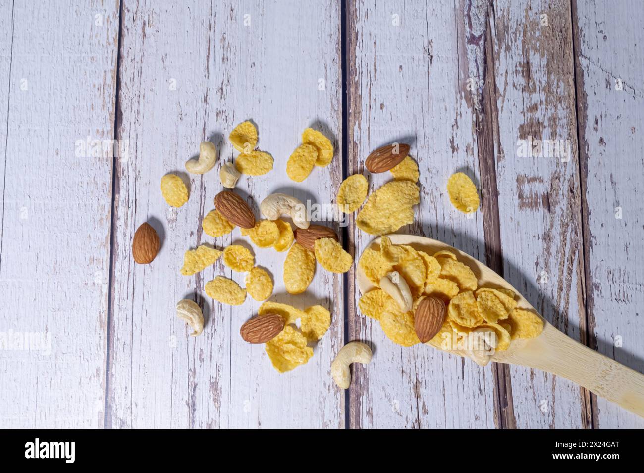 Cashew, walnut, hazelnut and almond nuts isolated on white background ...