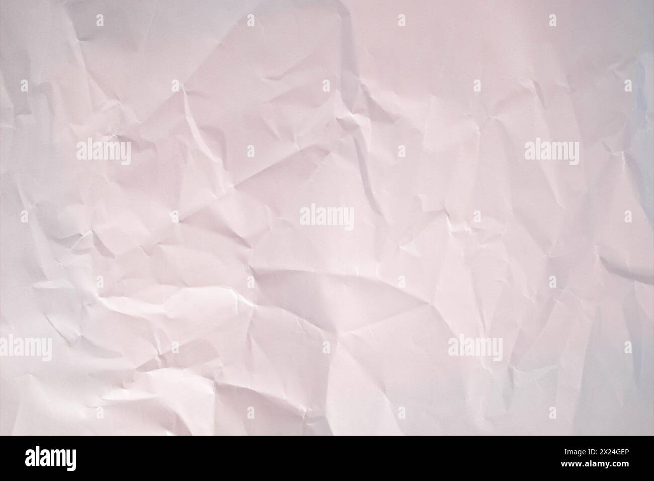 Clean white paper, wrinkled, abstract backgroun Stock Photo - Alamy