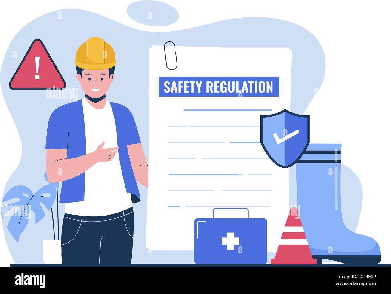 Osha safety Stock Vector Images - Alamy