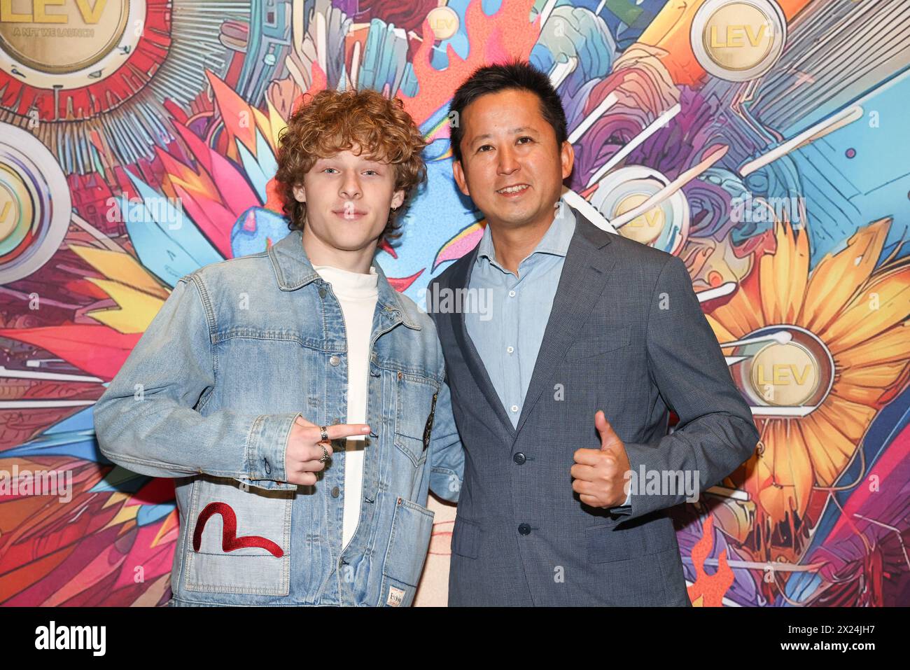 Beverly Hills, California, USA. 17th April, 2024. Influencer Lev ...