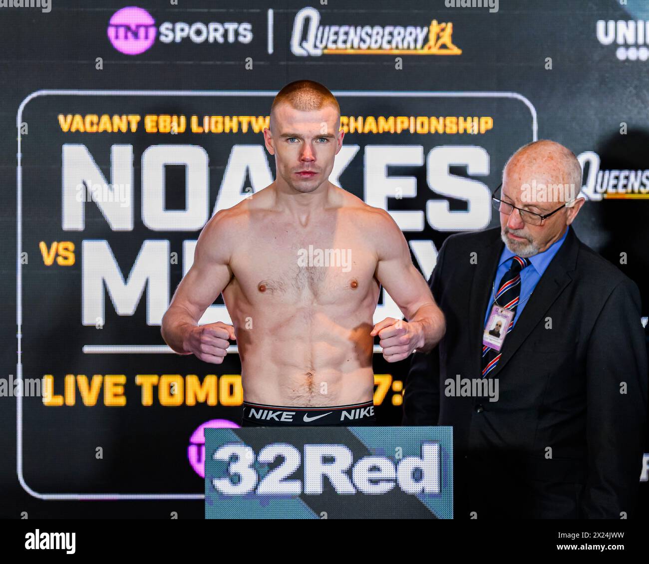LONDON, UNITED KINGDOM. 19 Apr, 2024. Andrew Cain during Queensberry ...