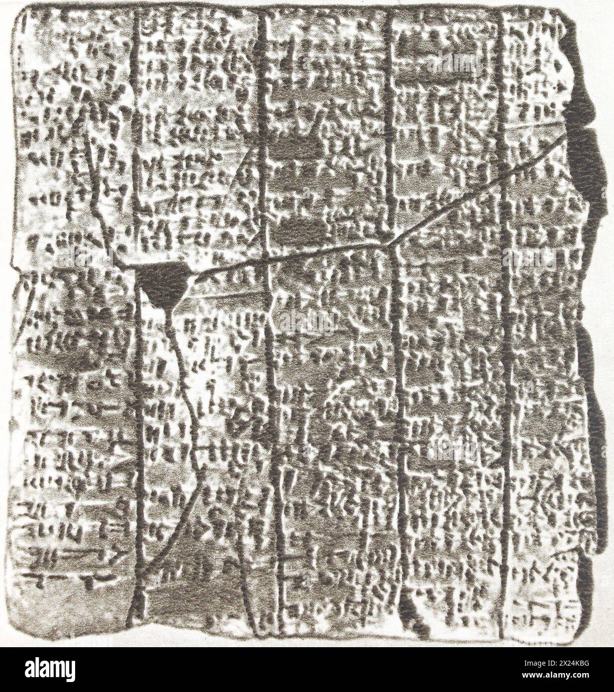 Sumerian cuneiform tablet hi-res stock photography and images - Alamy