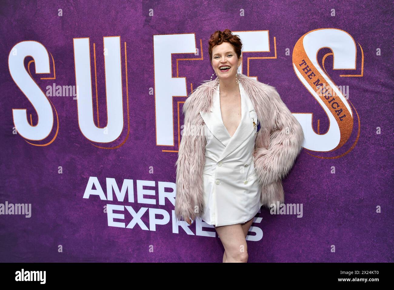 Grace McLean attends the "Suffs" Broadway opening night performance at ...