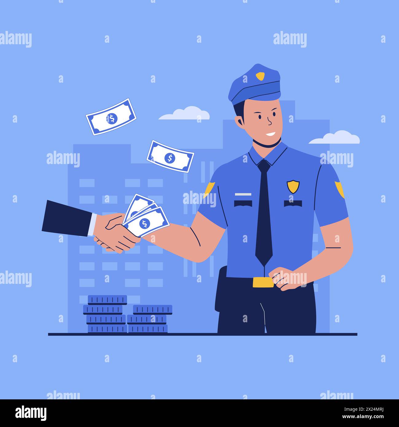 Bribery bribes Stock Vector Images - Alamy
