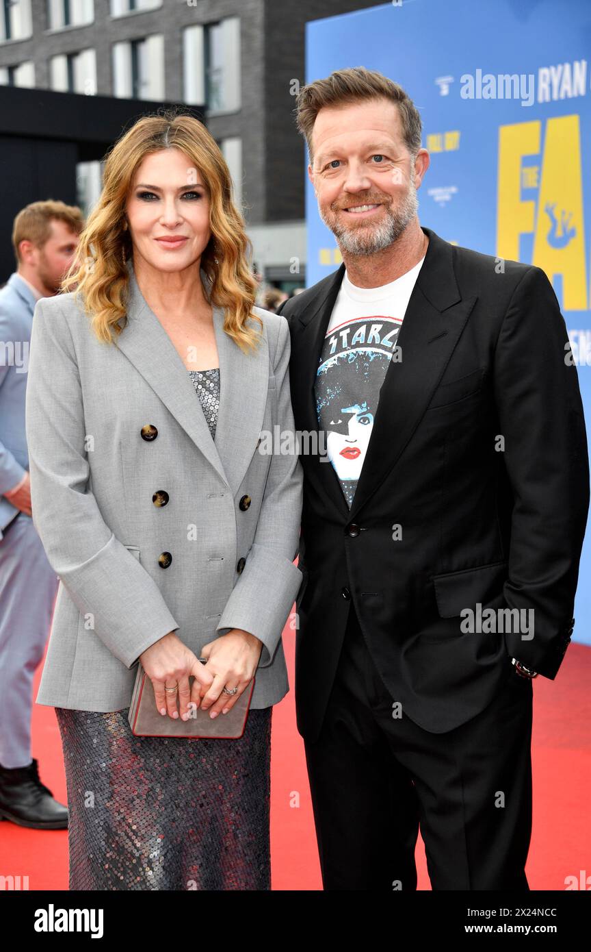 Kelly McCormick und David Leitch bei der Premiere des Kinofilms 'The ...
