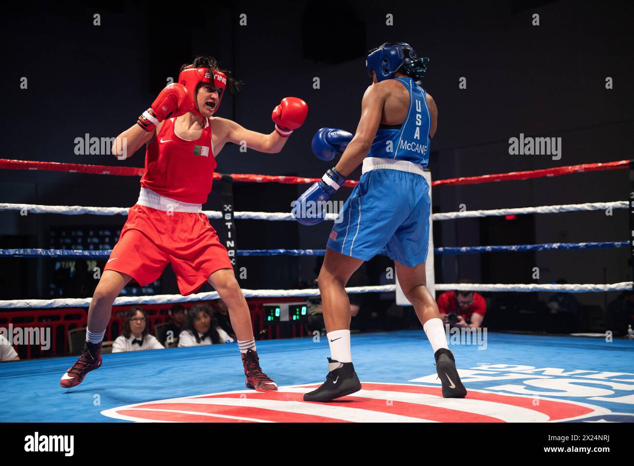 Pueblo, Colorado, USA. 19th Apr, 2024. Morelle McCane of the United ...
