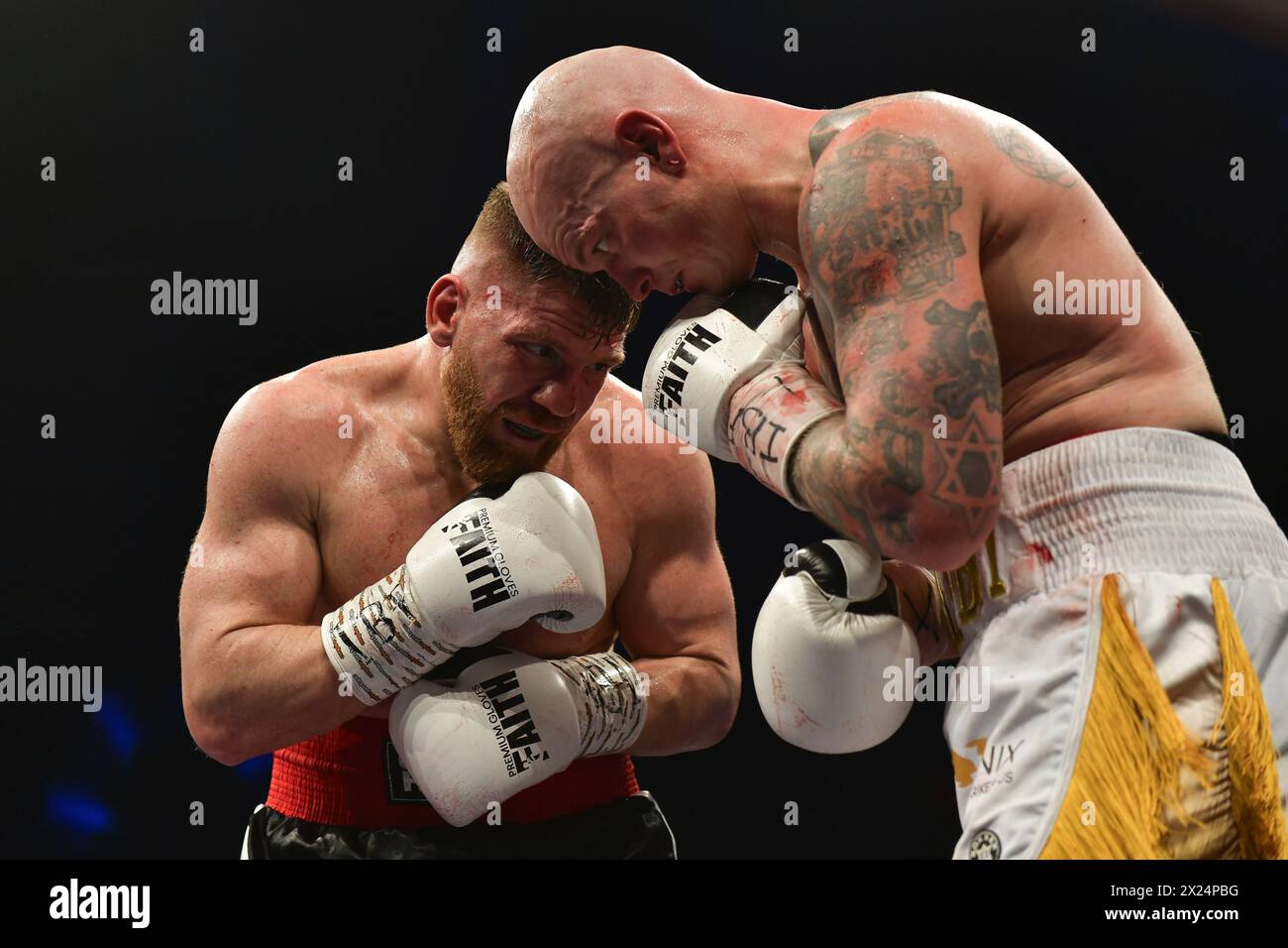 Rome, Italy. 19th Apr, 2024. Giuseppe Claudio Squeo (ITA) vs Niklas ...