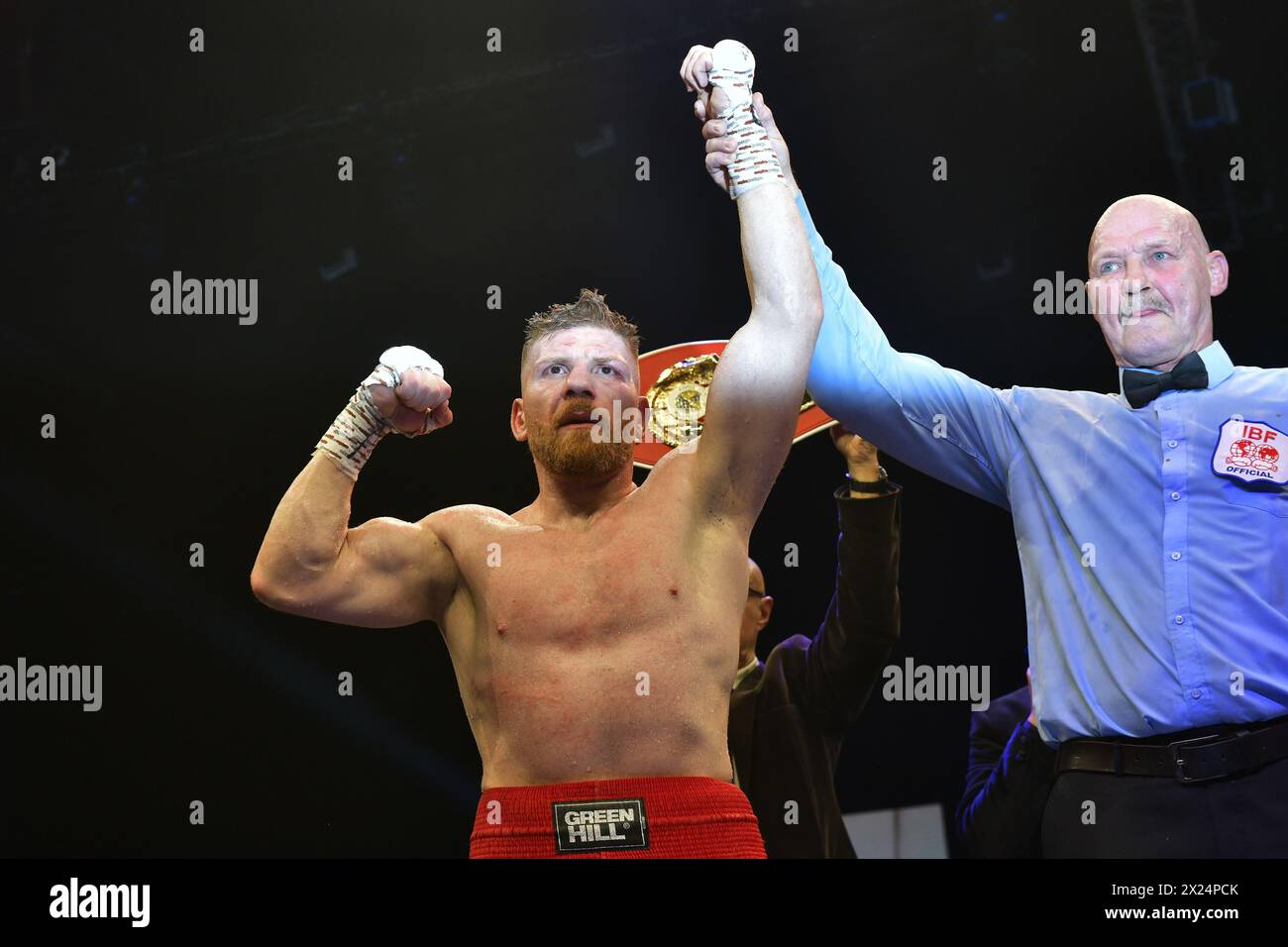 Rome, Italy. 19th Apr, 2024. Giuseppe Claudio Squeo (ITA) vs Niklas ...