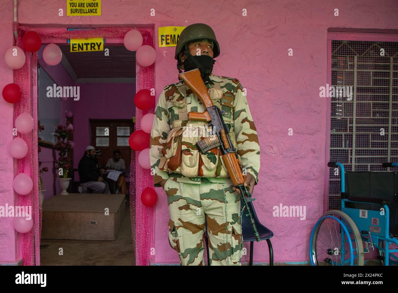 Banihal, Kashmir. April 19, 2024, Banihal, Jammu And Kashmir, India ...