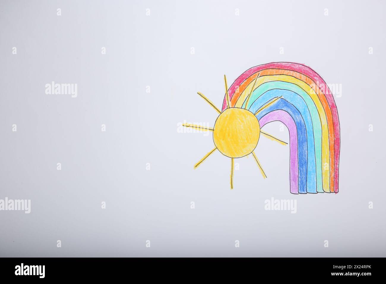 Sky study with rainbow hi-res stock photography and images - Alamy