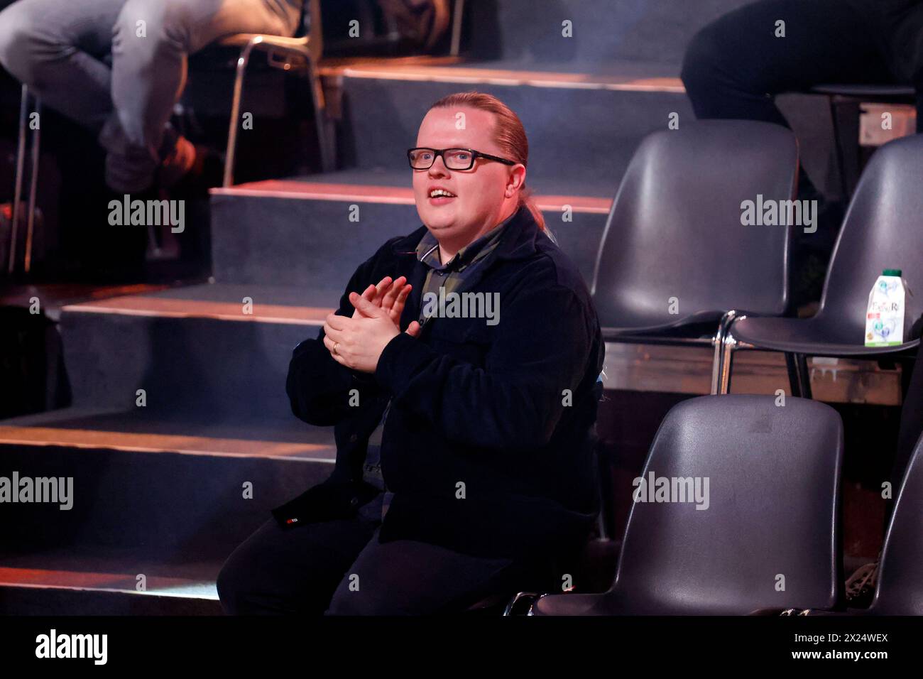 Sänger Angelo Kelly, Vater von Kandidat Gabriel Kelly, in der siebten ...