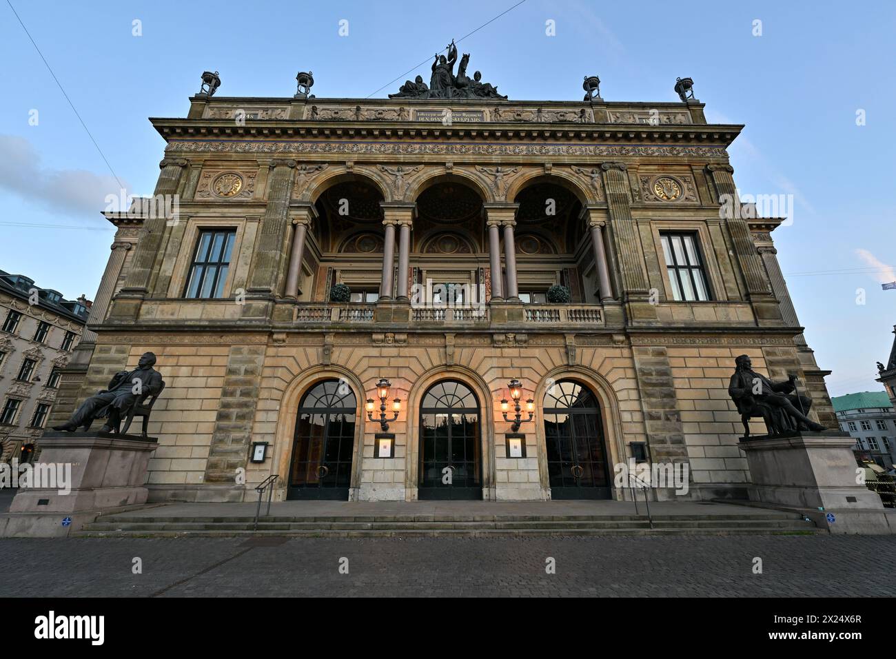 Copenhagen, Denmark - Jul 16, 2023: Royal Danish Theater in Copenhagen ...