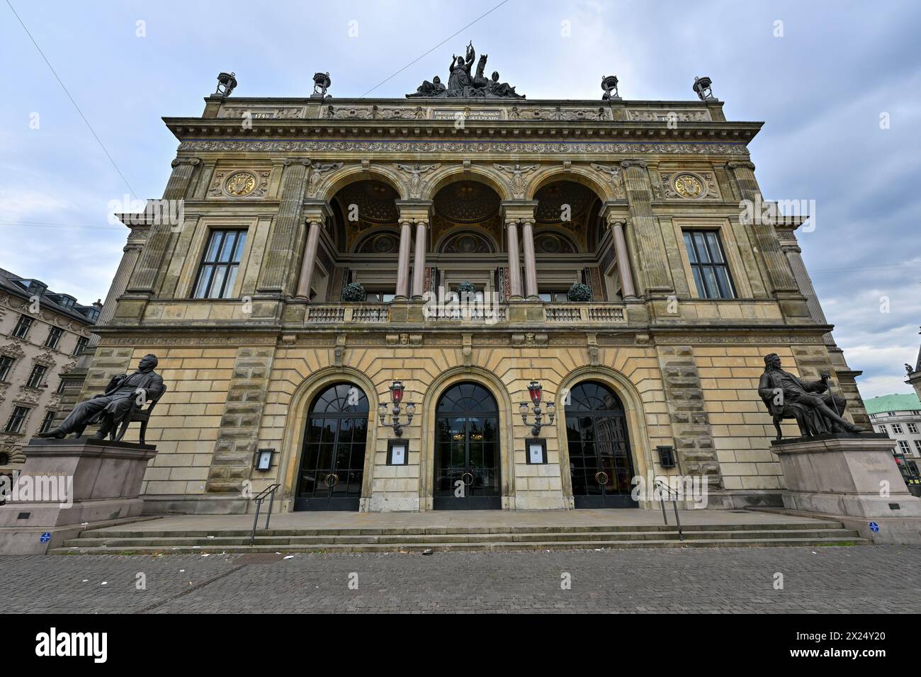 Copenhagen, Denmark - Jul 15, 2023: Royal Danish Theater in Copenhagen ...