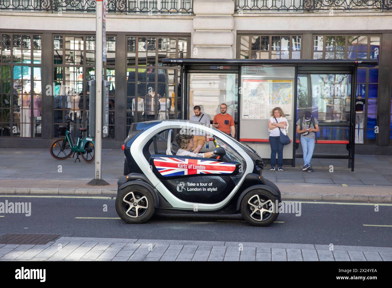 Karts of London hire vehicle, smart car for hire to tour and sightsee ...