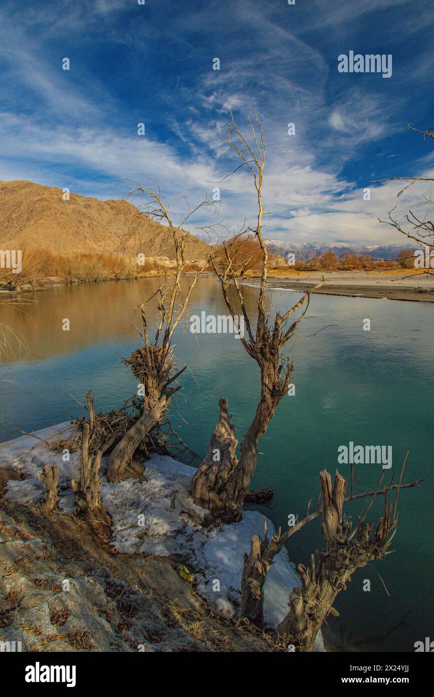 Indus river in leh hi-res stock photography and images - Alamy