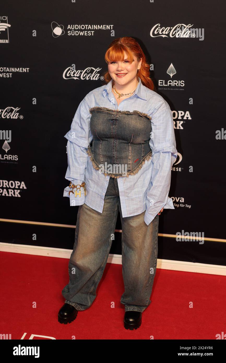 Rust, Germany. 19th Apr, 2024. The singer Loi attends the Radio ...