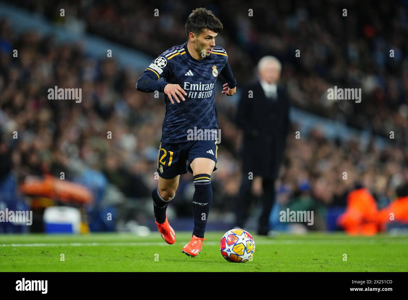 Brahim Diaz of Real Madrid during the UEFA Champions League match ...