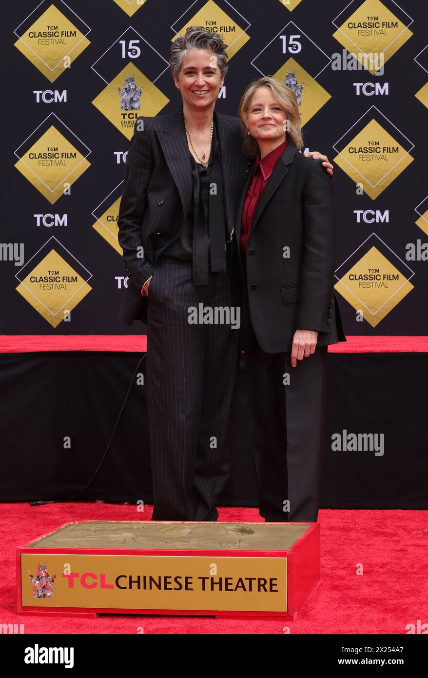 HOLLYWOOD, CA - APRIL 19: Alexandra Hedison, Jodie Foster at TCM Hosts ...
