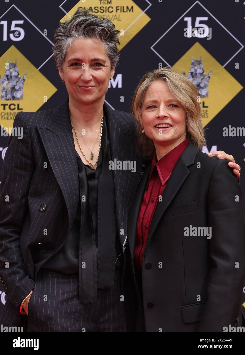 HOLLYWOOD, CA - APRIL 19: Alexandra Hedison, Jodie Foster at TCM Hosts ...