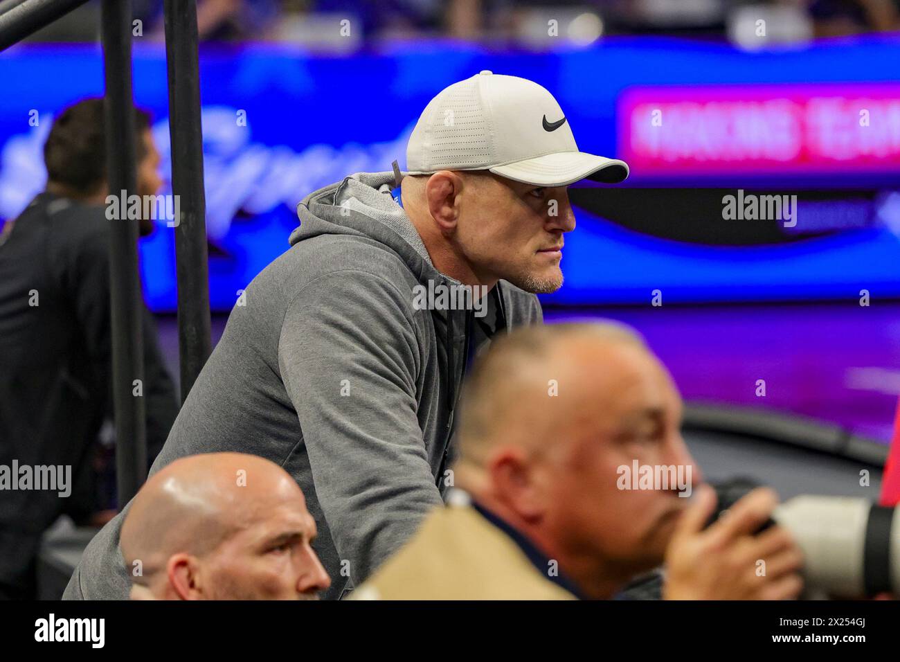 April 19, 2024, State College, Pennsylvania, USA: Penn State head coach ...