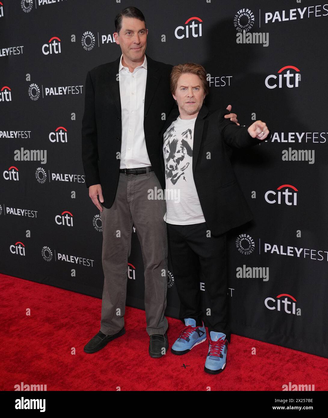 Los Angeles, USA. 19th Apr, 2024. (L-R) John Viener and Seth Green at ...