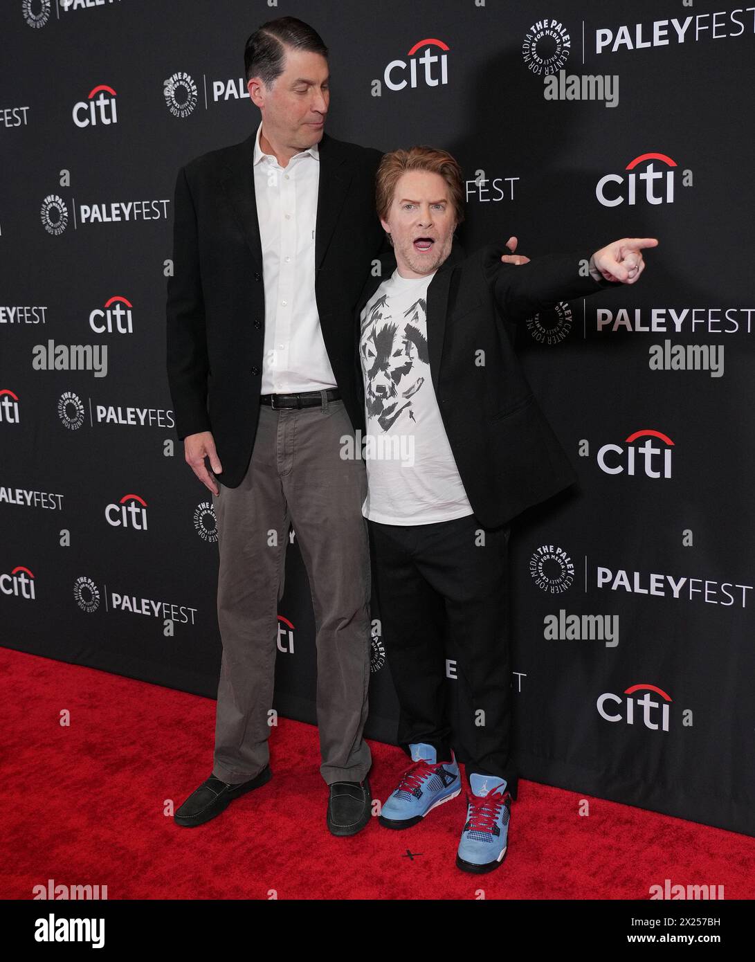 (L-R) John Viener and Seth Green at the PaleyFest LA 2024 - FAMILY GUY ...