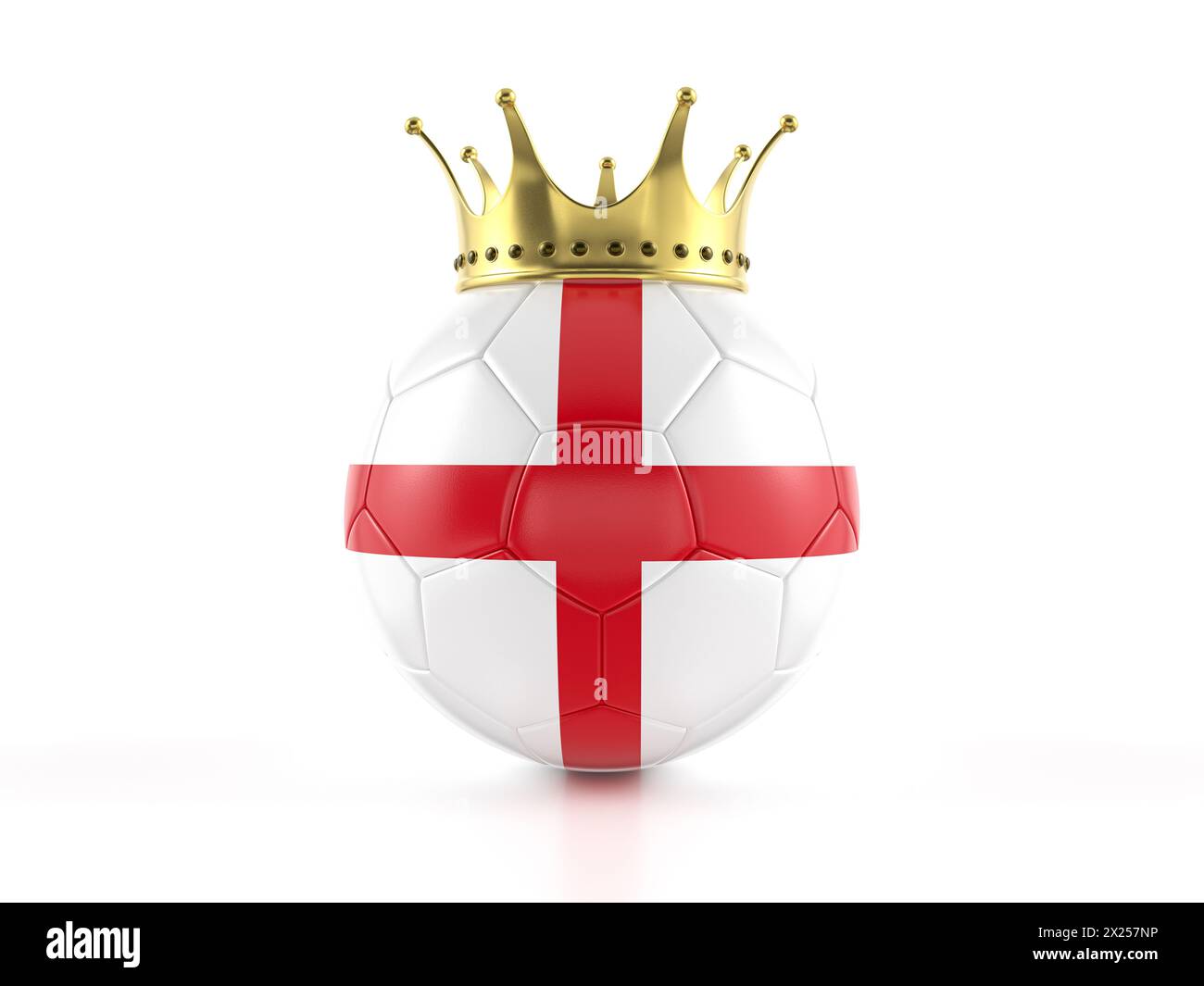 3d soccer ball with england team flag hi-res stock photography and ...