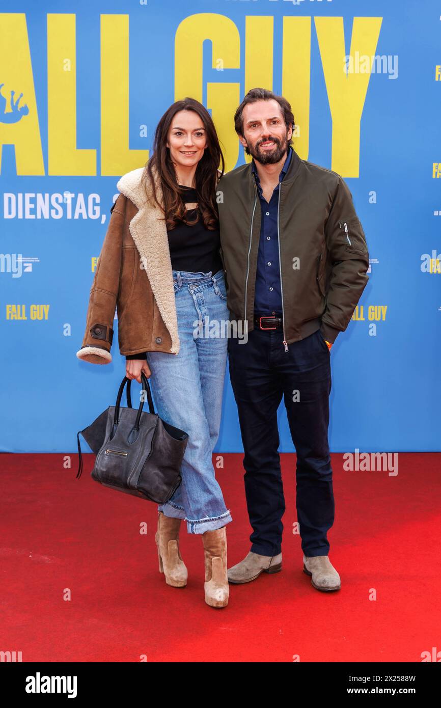 Europapremiere - The Fall Guy Quirin Berg mit Ehefrau Kara Hecker bei ...