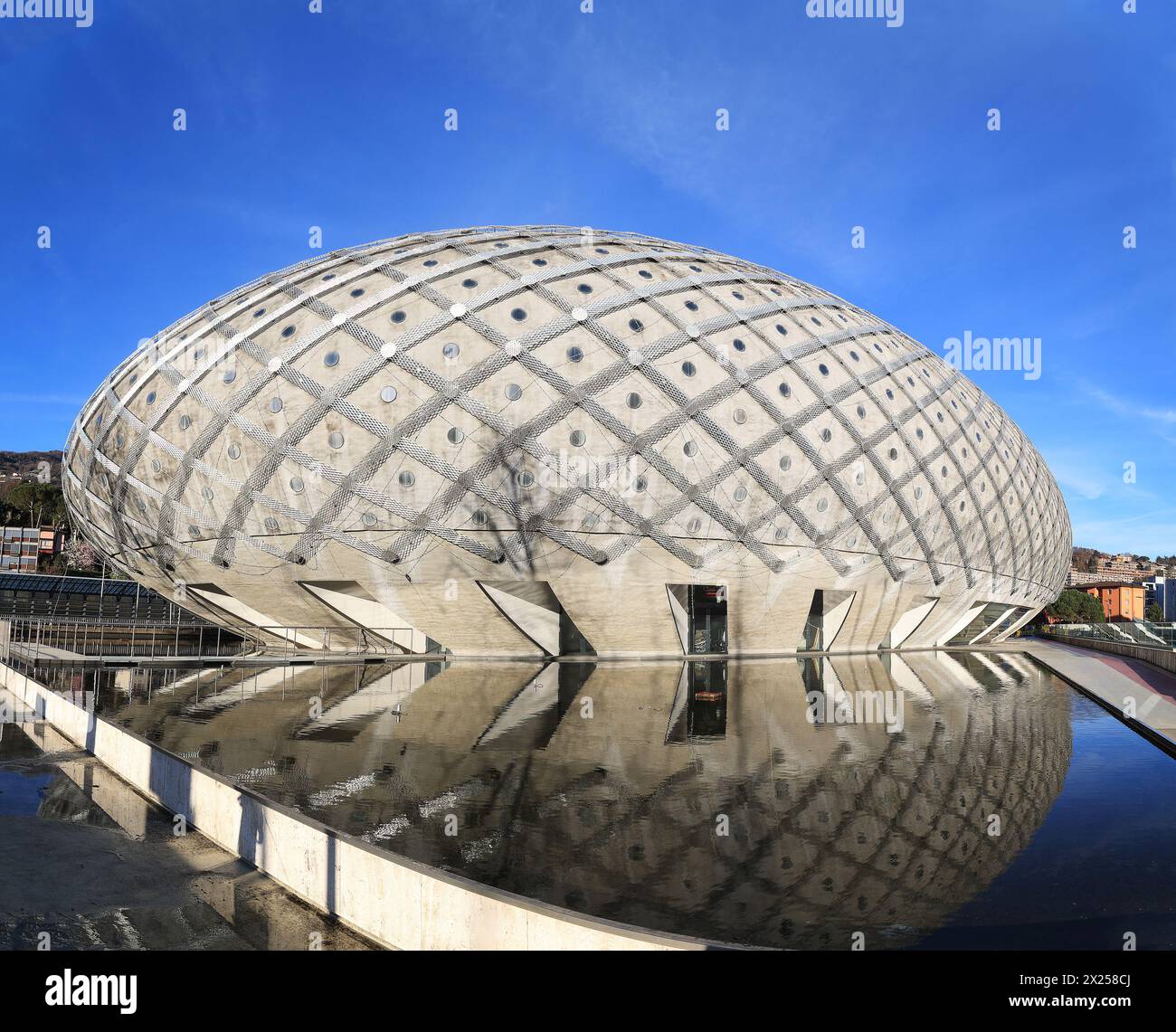 Chiasso, Switzerland - March 15. 2023: The Centro Ovale shopping mall ...