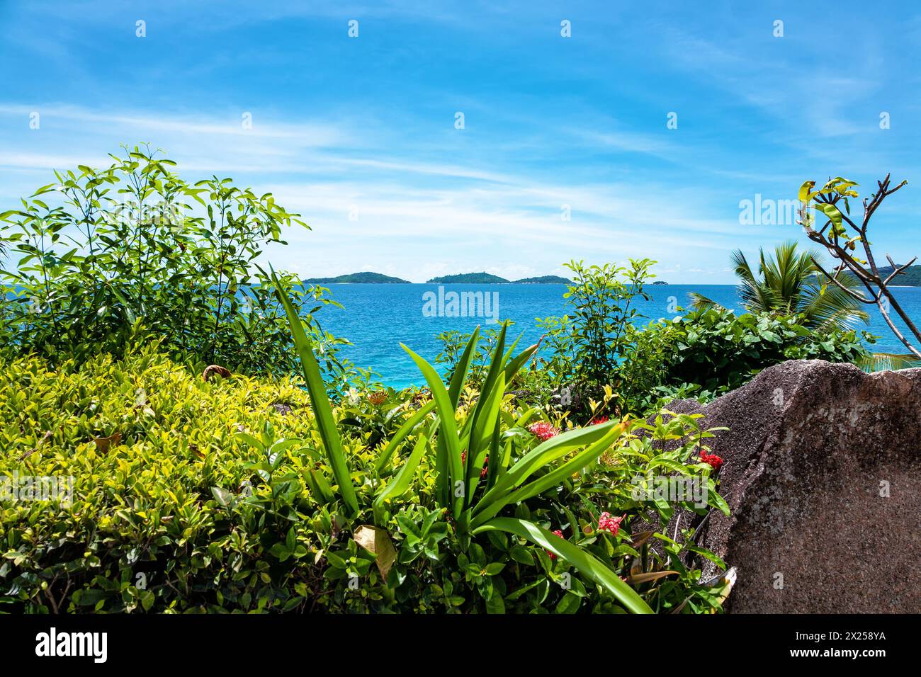 Island Petite Souer, Island Grande Soeur, Coco Island seen from Island ...