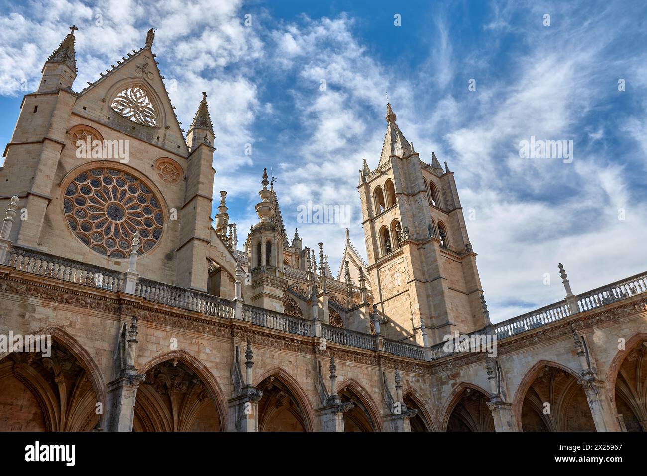 Santa Maria de Regla de Leon Cathedral Leon Cathedral Castile and Leon ...