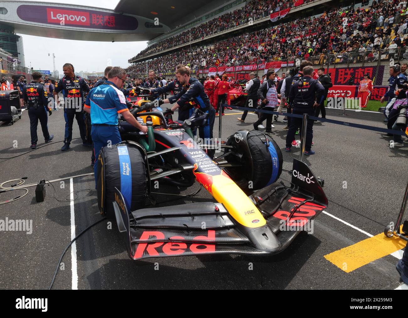 Shanghai, Chine. 20th Apr, 2024. Red Bull Racing during the Formula 1 Lenovo Chinese Grand Prix ...