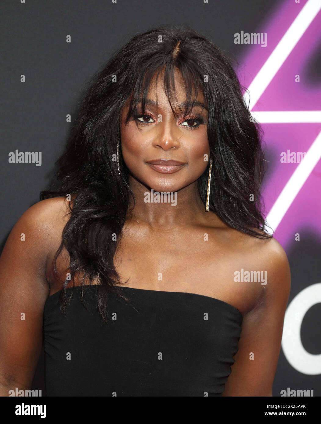 April 19, 2024, New York, New York, USA: Actor RHONNIROSE MANTILLA seen ...