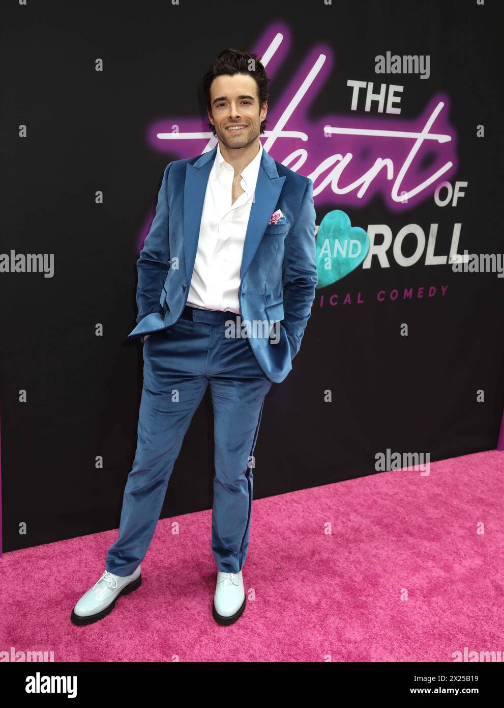 April 19, 2024, New York, New York, USA: Lead actor COREY COTT seen on ...
