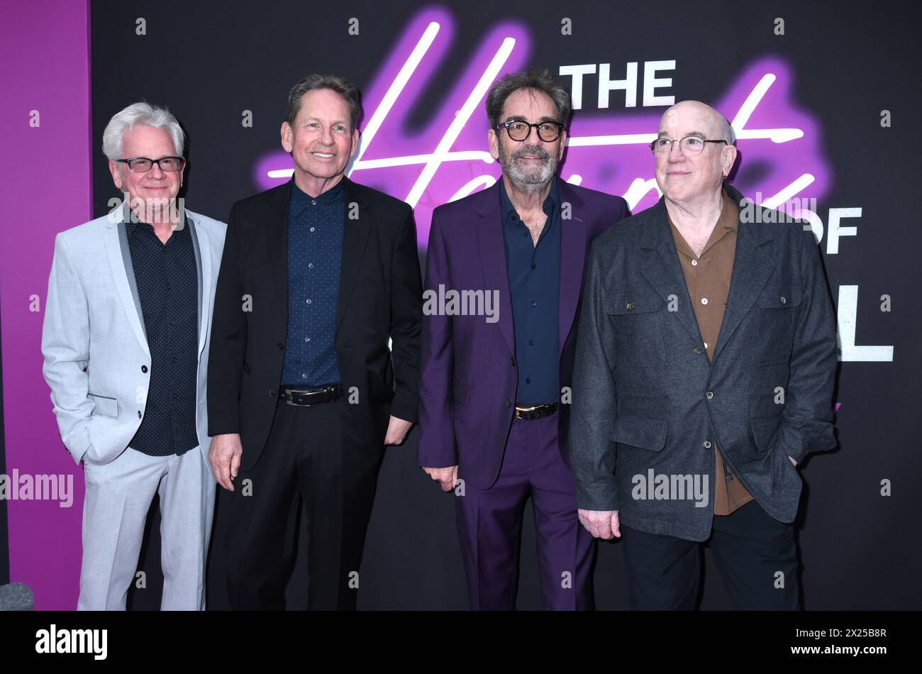 April 19, 2024, New York, New York, USA: Johnny Colla, Bill Gibson ...