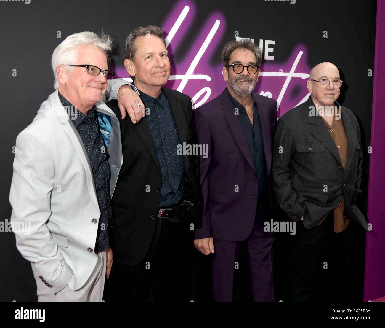 April 19, 2024, New York, New York, USA: Musicians JOHNNY COLLA, BILL ...