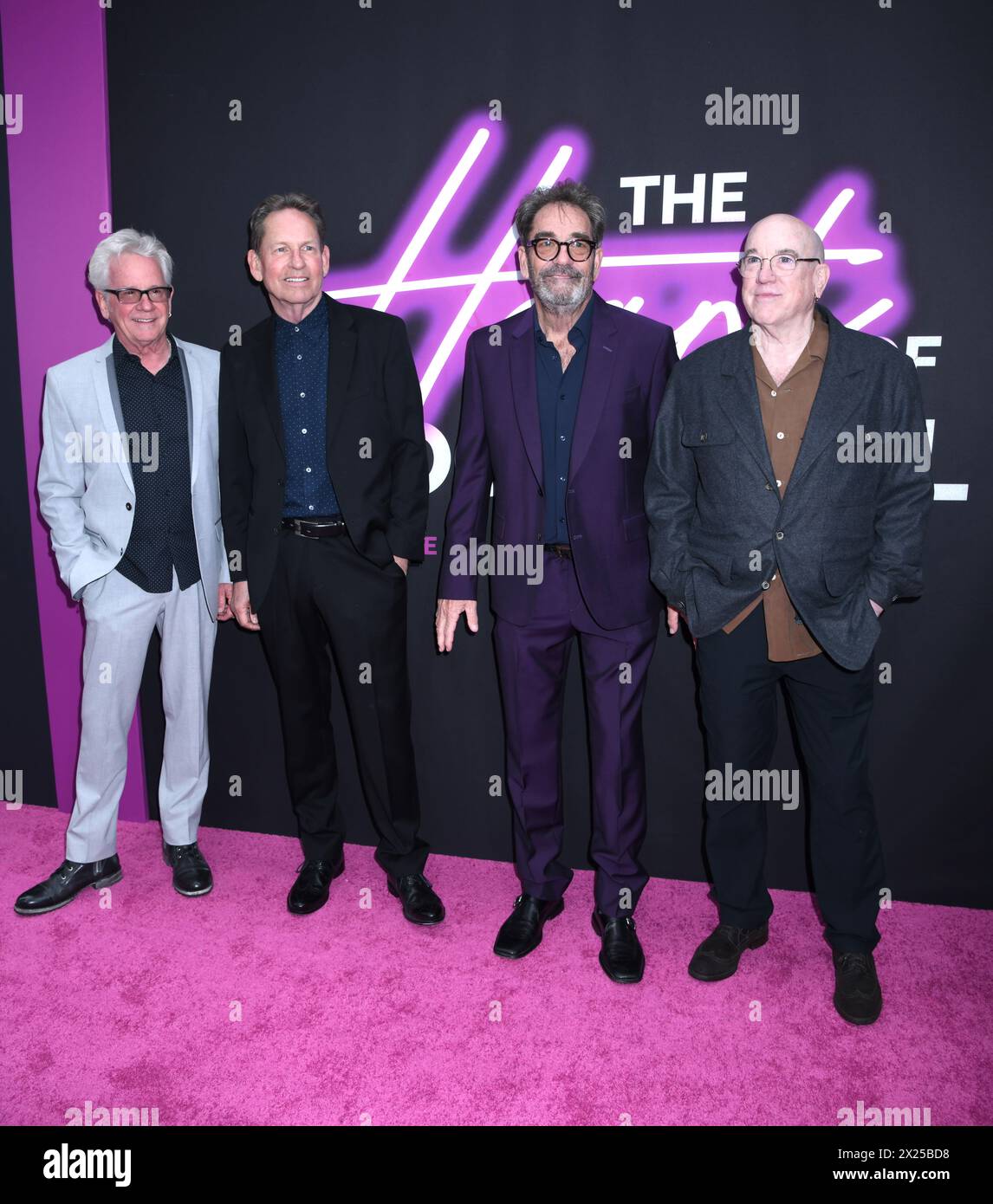 April 19, 2024, New York, New York, USA: Johnny Colla, Bill Gibson ...