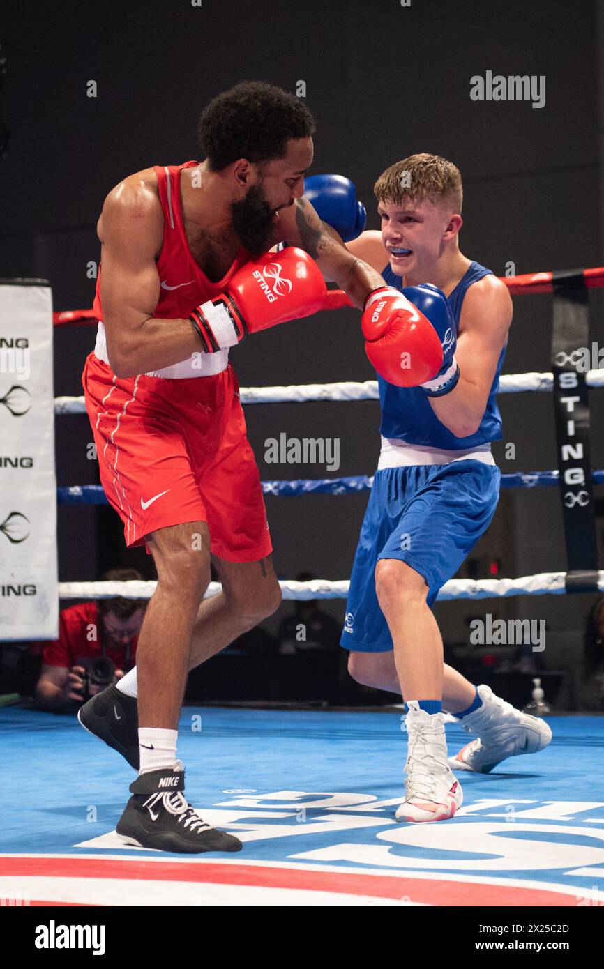 Pueblo, Colorado, USA. 19th Apr, 2024. Owain Harris of Great Britain ...
