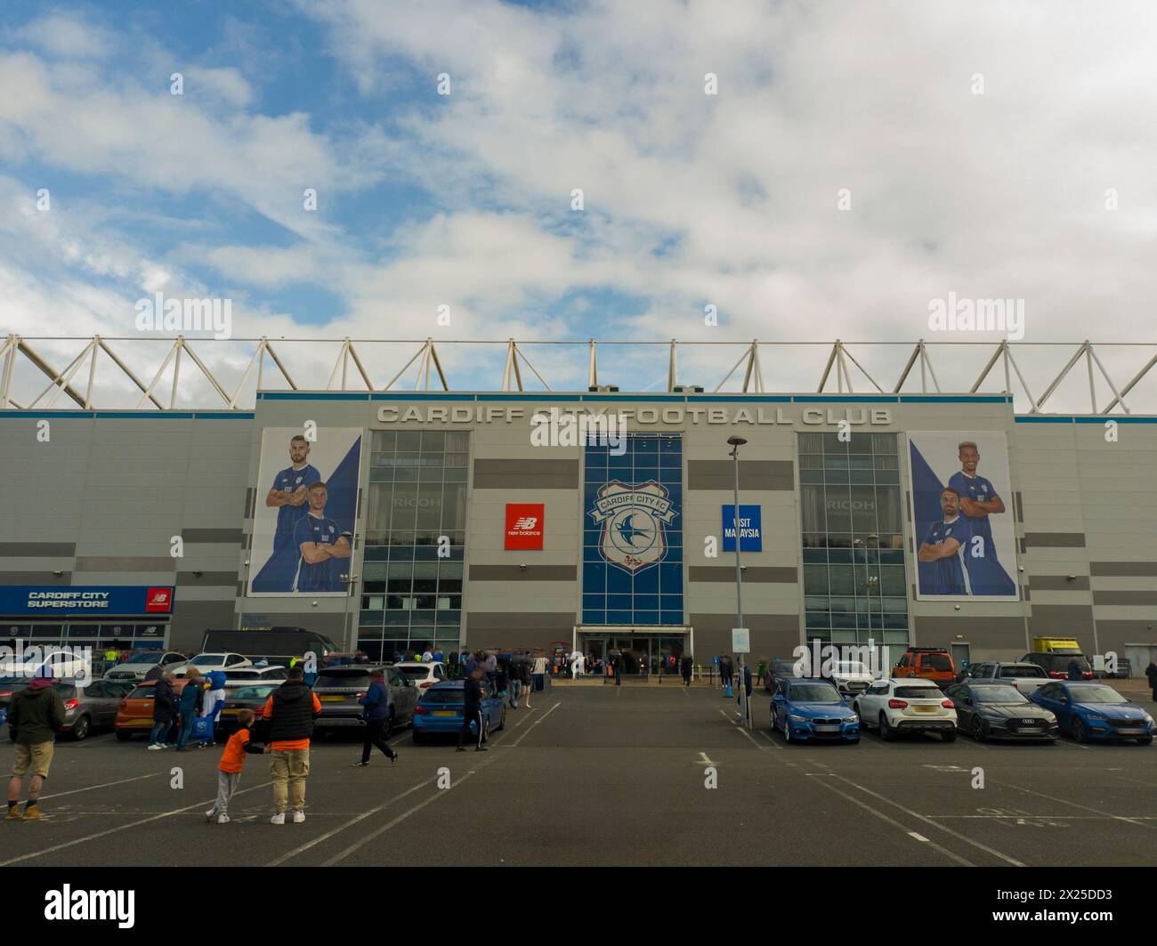 The Cardiff City Stadium is home to Cardiff City Football Club in Wales ...