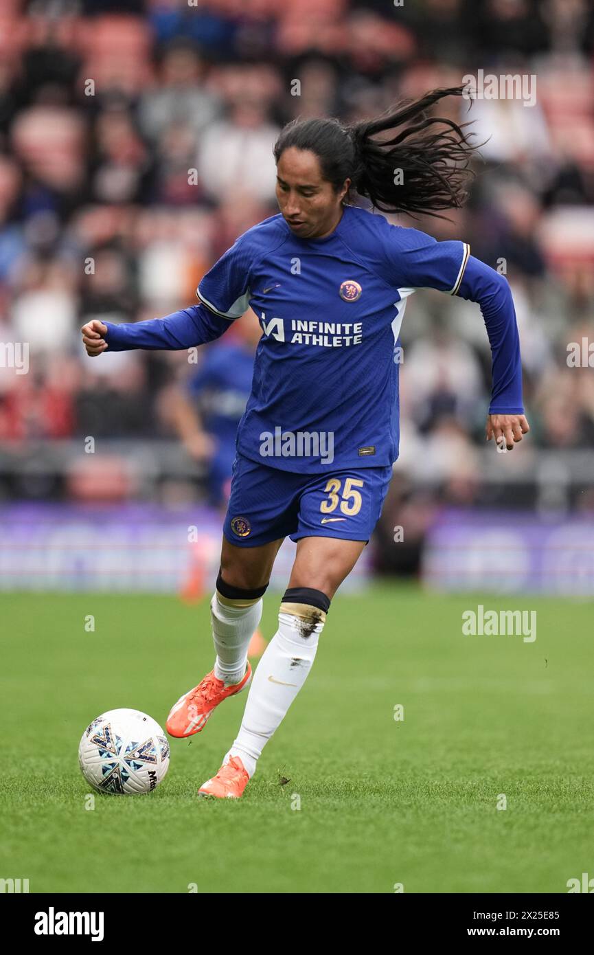 Manchester United Women v Chelsea Women- Women’s FA Cup Semi Final ...
