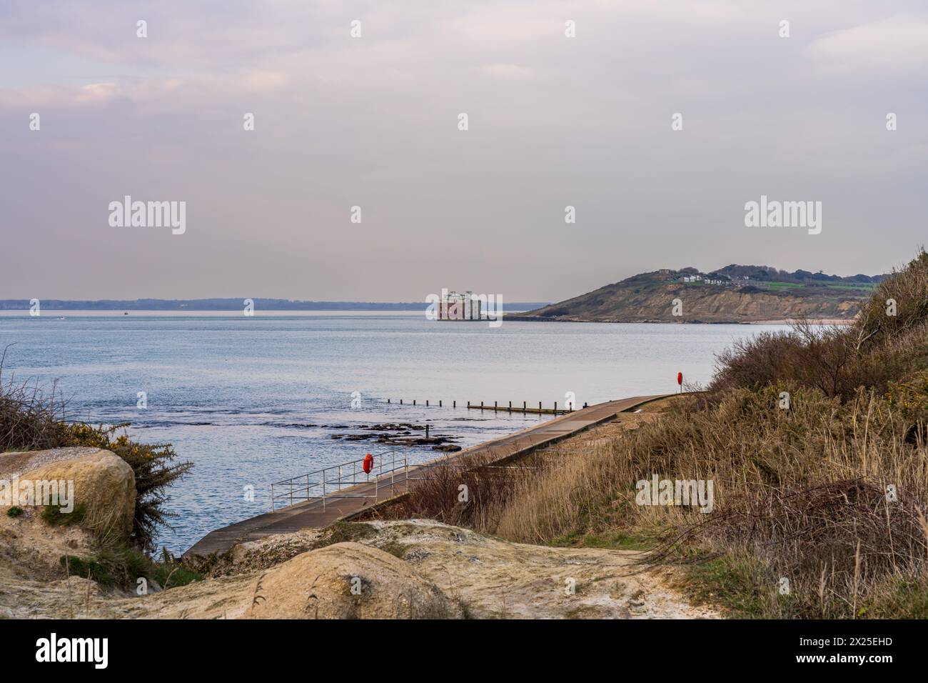 Colwell Bay on the Isle of Wight, England, UK Stock Photo - Alamy